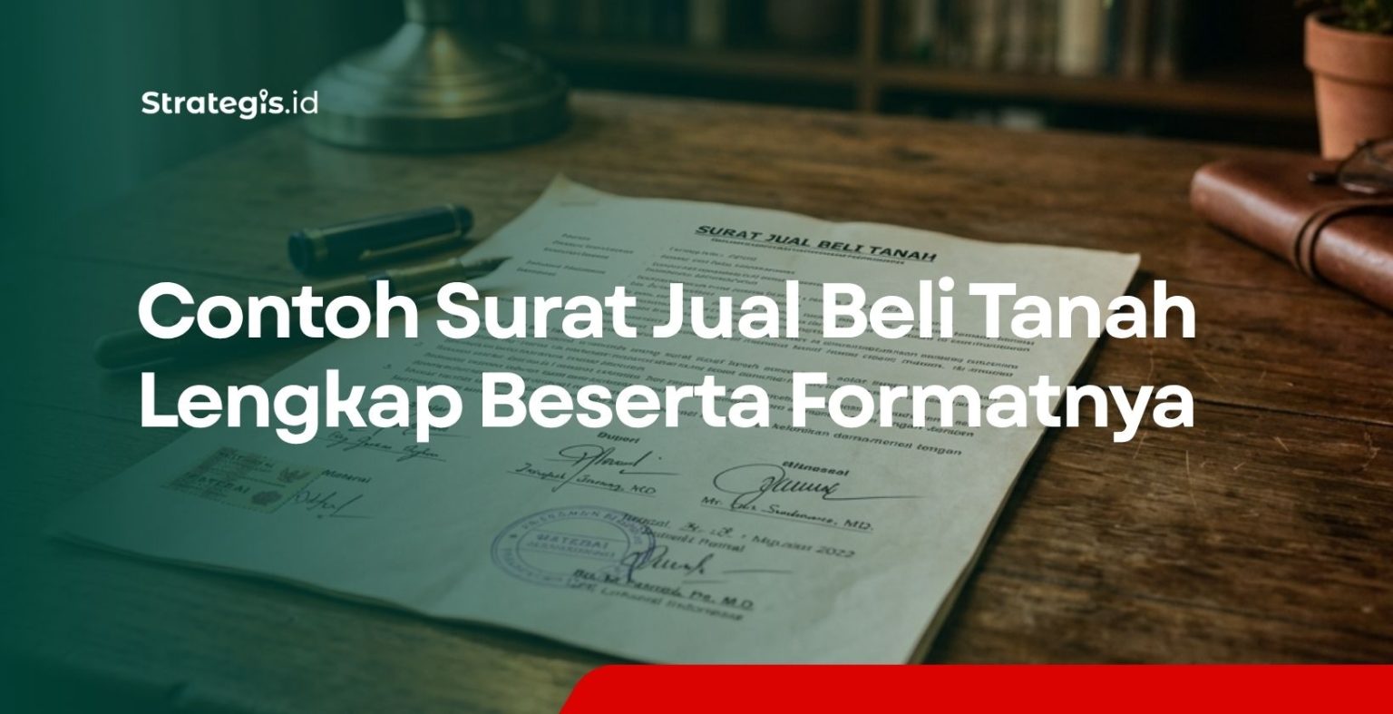 Contoh Surat Perjanjian Jual Beli Rumah Sederhana Yang Bisa Kamu Contek ...